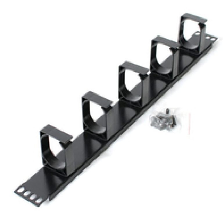 Astrotek 1U Rack Mount Cable Management Plastic Panel | Cables